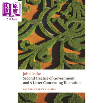 预售 政府论第二篇 关于宽容的信 英文原版 Second Treatise of Government a Letter Concerning Toleration Mark Goldie