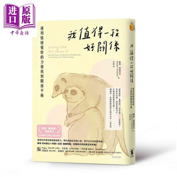 我值得一段好关系 运用情绪觉察的力量找到关系平衡 港台原版 罗讷费德烈克 世潮出版