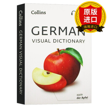 柯林斯德语图解词典 英文原版 Collins German Visual Dictionary