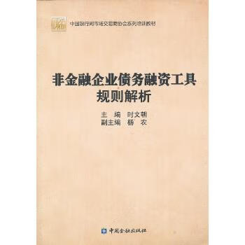 非金融企业债务融资工具规则解析 时文朝 中国金融出版社