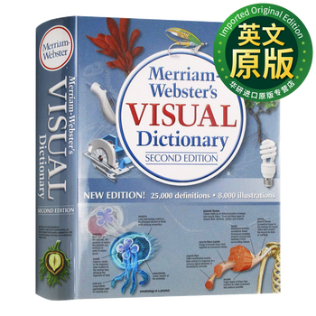 韦氏英语图解词典 英文原版 Merriam-Webster's Visual Dictionary