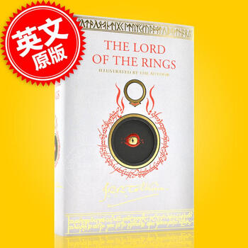 指环王 英文原版 The Lord of the Rings 新版 经典名著 托尔金亲绘彩色插图 完整文本 精装