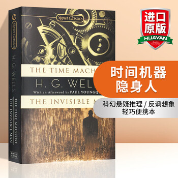 英文原版 隐身人 The Time Machine Invisible Man 时间机器