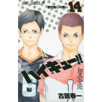 进口日文 排球少年 ハイキュー 14　　
