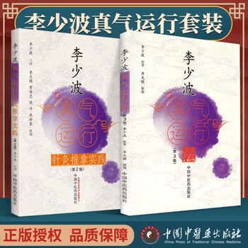 正版 李少波真气运行针灸实践+李少波真气运行法 中国中医药出版社 李少波