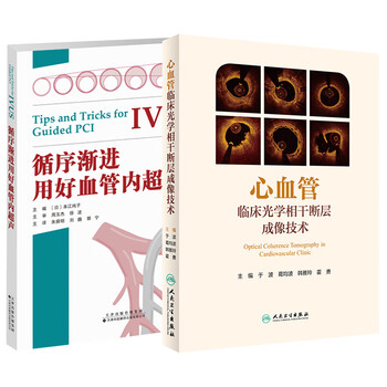 正版 心血管临床光学相干断层成像技术+循序渐进用好血管内超声 人民卫生出版社 于波 本江纯子