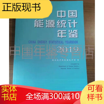 2019中国能源统计年鉴（电子版）