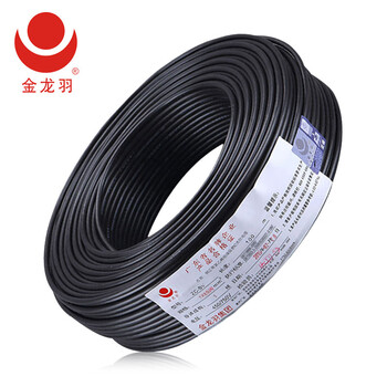 【金龙羽ZR/ZC-BV2.5平方】金龙羽 电线电缆 阻燃ZR/ZC-BV2.5平方 国标家装照明铜芯电线单芯单股铜线硬线 100米阻燃/黑色单股 零线【行情 报价 价格 评测】-京东