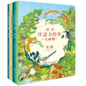 德国注意力培养大画册全6册 湖南少年儿童