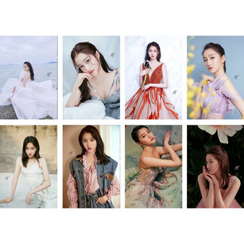 关晓彤海报 全新甜蜜暴击高清写真壁纸墙贴挂画一套8张 F款 海报43X29cm 一套8张
