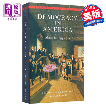 民主在美国 英文原版 Democracy in America  托克维尔