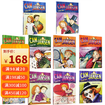 英文原版进口章节书 cam Jansen 21-30册侦探故事 10本套装 儿童读物 桥梁书