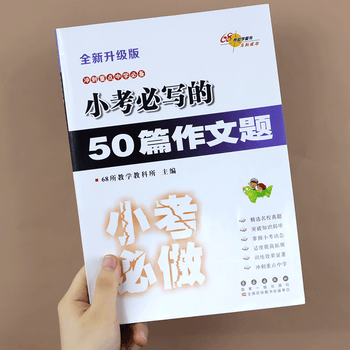 小升初 小考必写的50篇作文题 小学升初中毕业总复习小升初小学生语文写作专项训练册 小学总复习辅导书 【小升初】50篇作文题