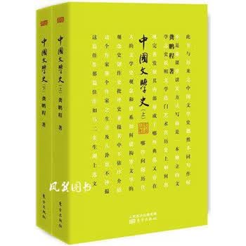 中国文学史（上下册） 龚鹏程著 东方出版社