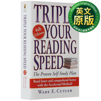 飞速提高你的阅读速度英文原版Triple Your Reading Speed三倍提升英语阅读能力