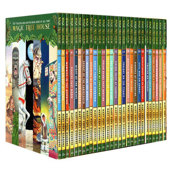 Magic Tree House 神奇树屋经典版 28册套装 桥梁章节书