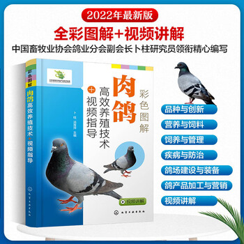 彩色图解肉鸽高效养殖技术+视频指导