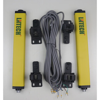 LNTECH莱恩安全光幕光栅传感器红外对射报警器冲床安全型号MC MC1640【图片 价格 品牌 报价】-京东