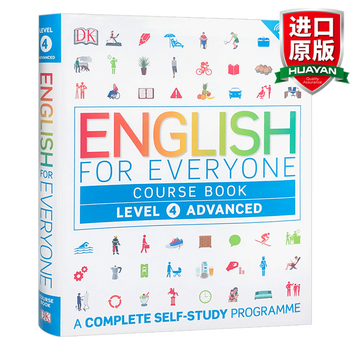 英文原版 DK人人学英语4教材 English for Everyone Course Book Level 4 Advanced