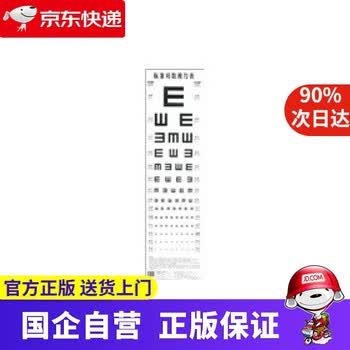标准对数视力表 化学工业出版社 9787122033420