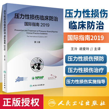 正版 压力性损伤临床防治国际指南2019 第3版 人民卫生出版社 王泠 胡爱玲