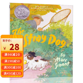 The Stray Dog 英文原版儿童书 流浪狗 凯迪克银奖