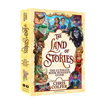 英文原版 异世界童话之旅 The Land of Stories 全彩系列设定指南 The Ultimate Book Hugger's Guide 故事之地 Chris Colfer . 梦想童趣城