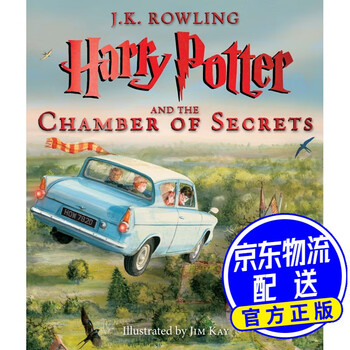 学乐 哈利波特英文原版 彩绘版2 Harry Potter美国版进口小说 Harry Potter（