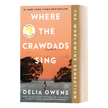蝲蛄吟唱的地方 英文原版 Where the Crawdads Sing 迪莉娅欧文斯 Delia Owens 成长自然小说 全英文版正版原著进口英语书籍