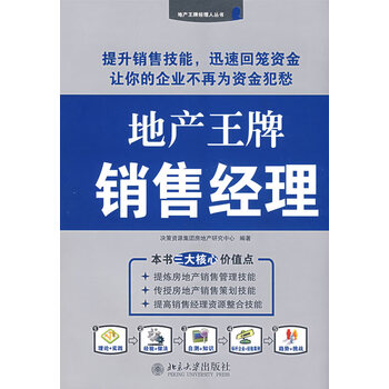 地产销售经理 决策资源集团房地产研
