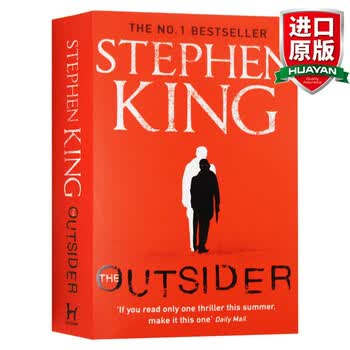 英文原版 局外人 The Outsider Stephen King 英文版推理惊悚小说