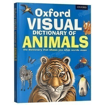 进口 Oxford Visual Dictionary of Animals 牛津视觉动物词典字典