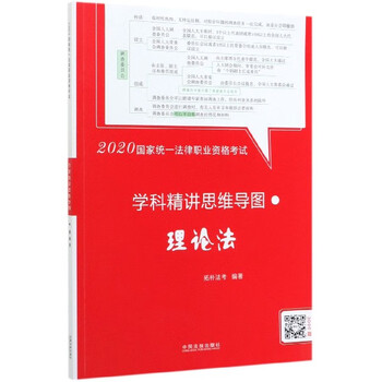 理论法(2020国家统一法律职业资格考试学科精讲思维导图)