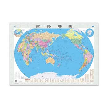 2022年版 新编中华人民共和国地图  全国行政区划图 约1.1米*0.8米 中国地图 世界地图
