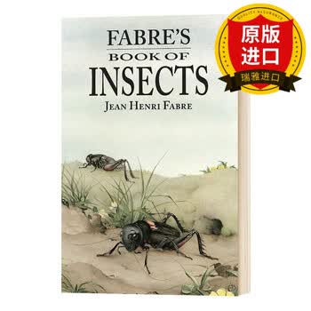 法布尔昆虫记 英文原版 Fabre's Book of Insects 英文版进口原版英语书籍