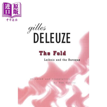 褶子 莱布尼茨与巴洛克风格 英文原版 The Fold Leibniz and the Baroque Gilles Deleuze