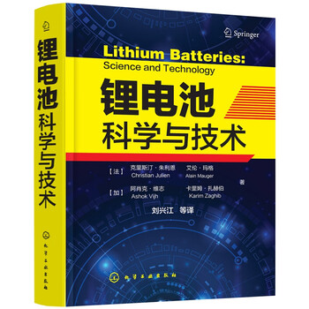正版锂电池科学与技术 锂电池基础理论关键材料电池技术研究参考书籍 化学工业出版社 电化学及材料学书籍