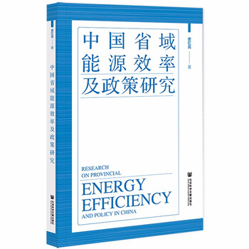 中国省域能源效率及政策研究