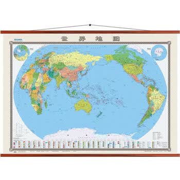 【新华正版】 2021年 世界地图挂图 中国地图出版社 中国地图出版社