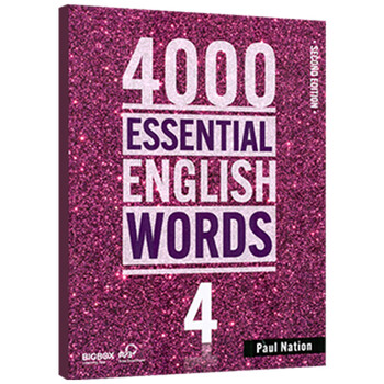 进口原版2019新版 4000Essential English Words 4级常见词英语词典小学英语单词教辅书初级英语4000词