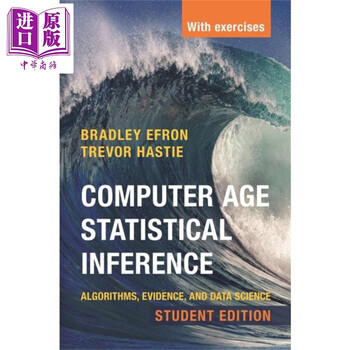计算机时代统计推断 算法 证据和数据科学 Computer Age Statistical Inference 英文原版 Bradley Efron