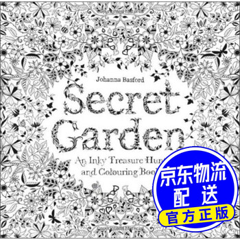 Secret Garden: An Inky Treasure Hunt and Coloring
