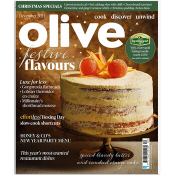 【单期可选】Olive 美味 橄榄 2019/20/21年月刊 英国烹饪与烘焙美食杂志 2021年12月刊