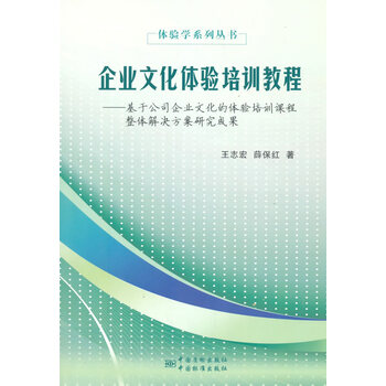 体验学系列丛书 企业文化体验培训教程--基于公司企业文化的体验培训课程整体解决方案研究成果 王志宏,