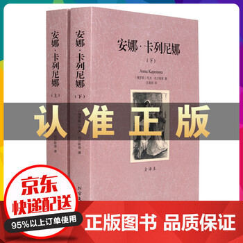 世界文学名著-安娜卡列尼娜（上下册）全译本无删减 儿童文学 青少年中小学课外阅读书籍