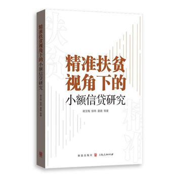 精准扶贫视角下的小额信贷研究金融与投资 大众图书