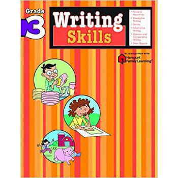 英文原版 Flash Kids 写作技能3年级 Writing Skills: Grade 3