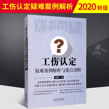 工伤认定疑难案例解析与要点剖析  中国法制出版社