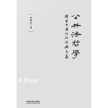 公共法哲学 孙国东著 中国法制出版社