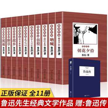 鲁讯杂文全集 朝花夕拾故乡彷徨呐喊阿Q正传狂人日记原著正版 鲁迅作品